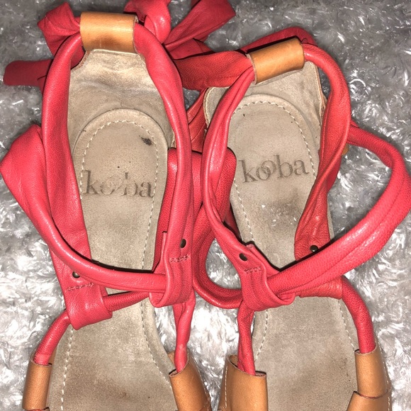 Kooba | Shoes | Kooba Wedge Wrap Sandals | Poshmark